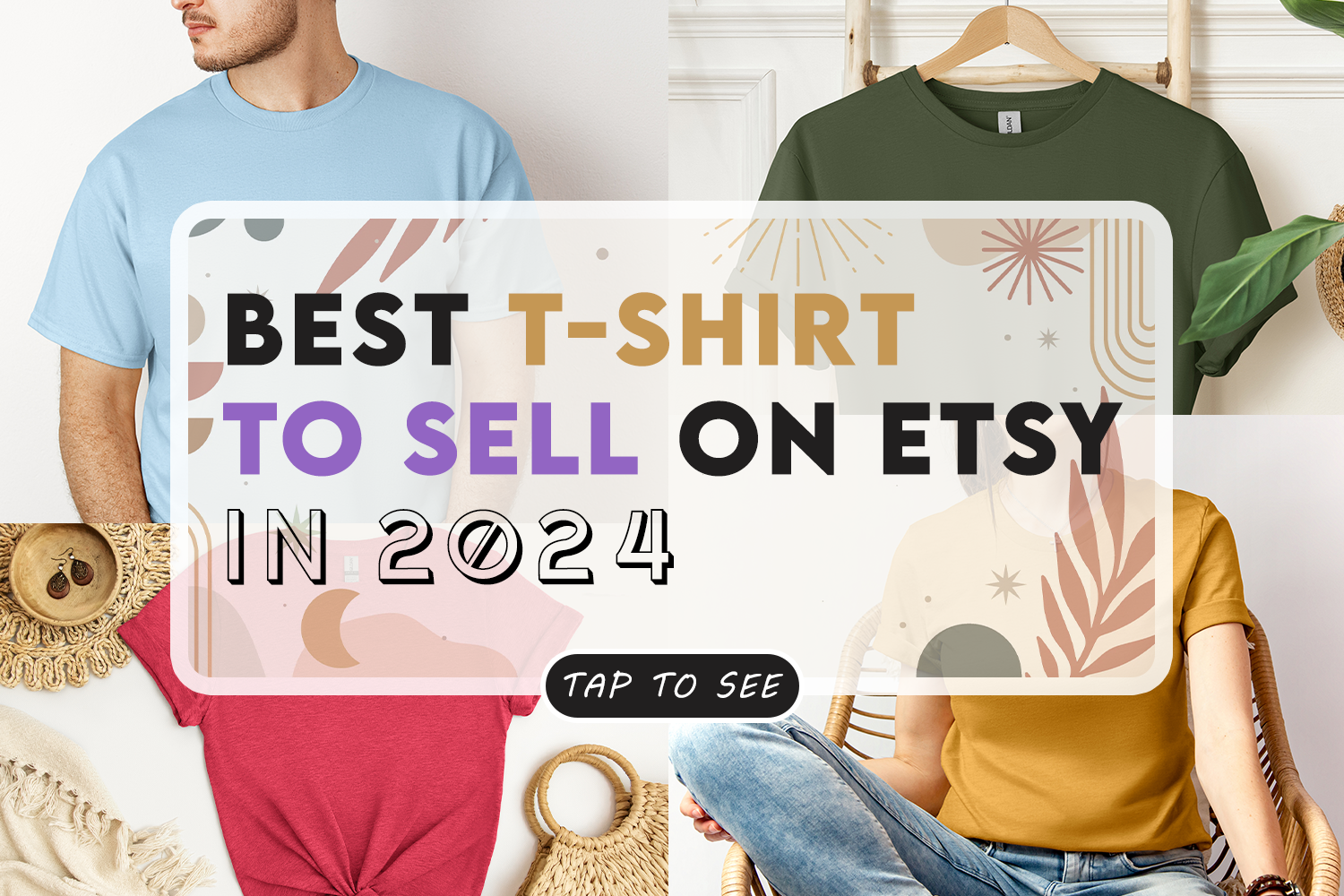 20 Best Selling T-Shirt Colors on Etsy – BohoBabeMockups