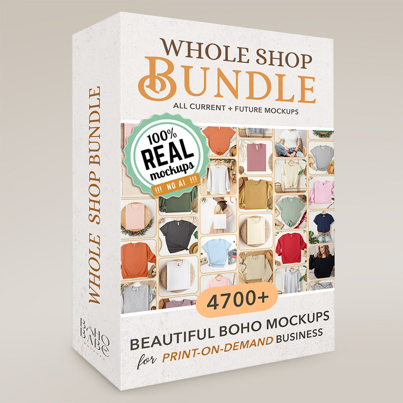 WHOLE SHOP BUNDLE - Entire Collection of Current & Future Mockups ...